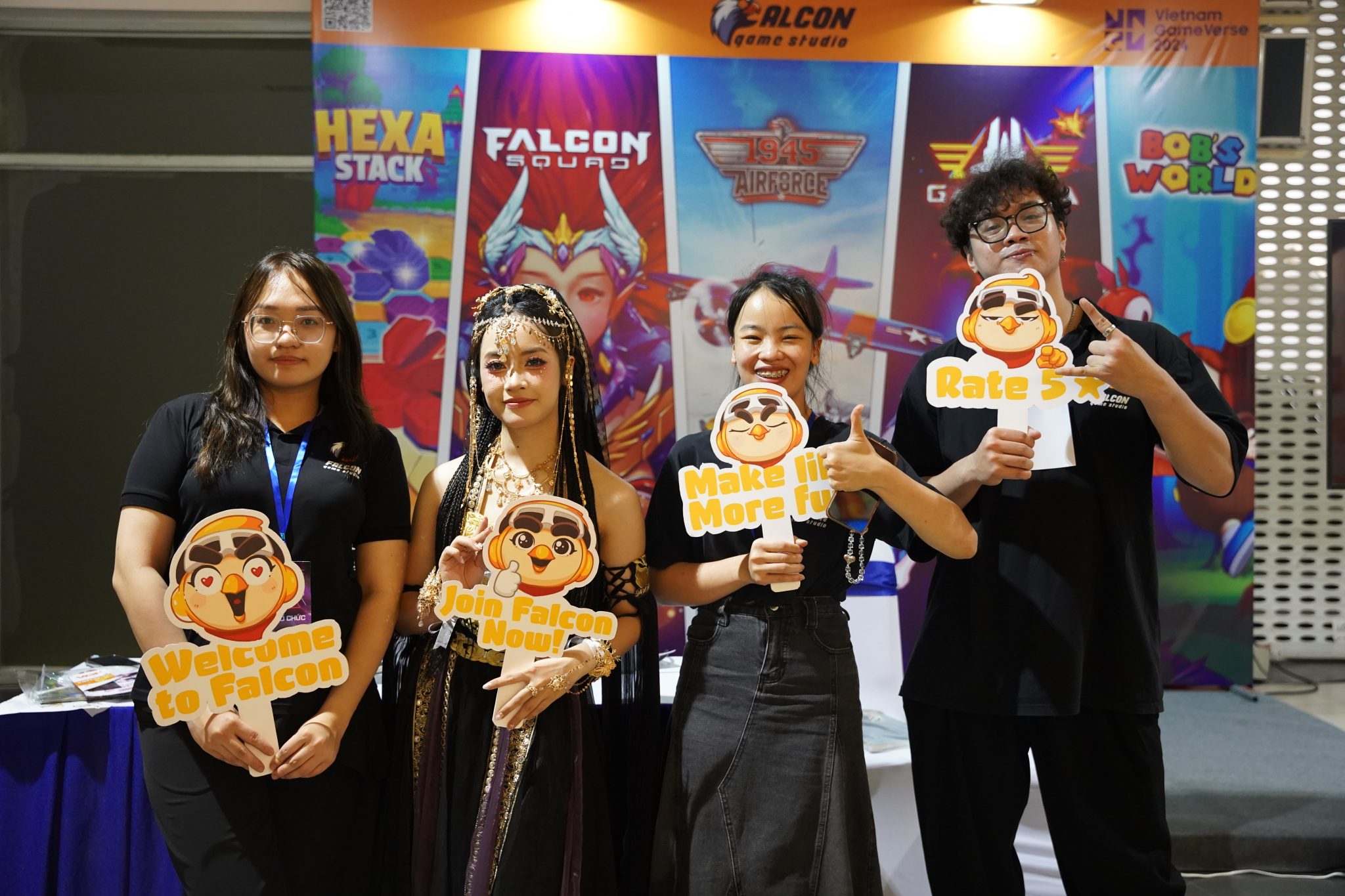 Falcon Game Studio tại Hội chợ Game lớn nhất – Vietnam Gameverse 2024 ...