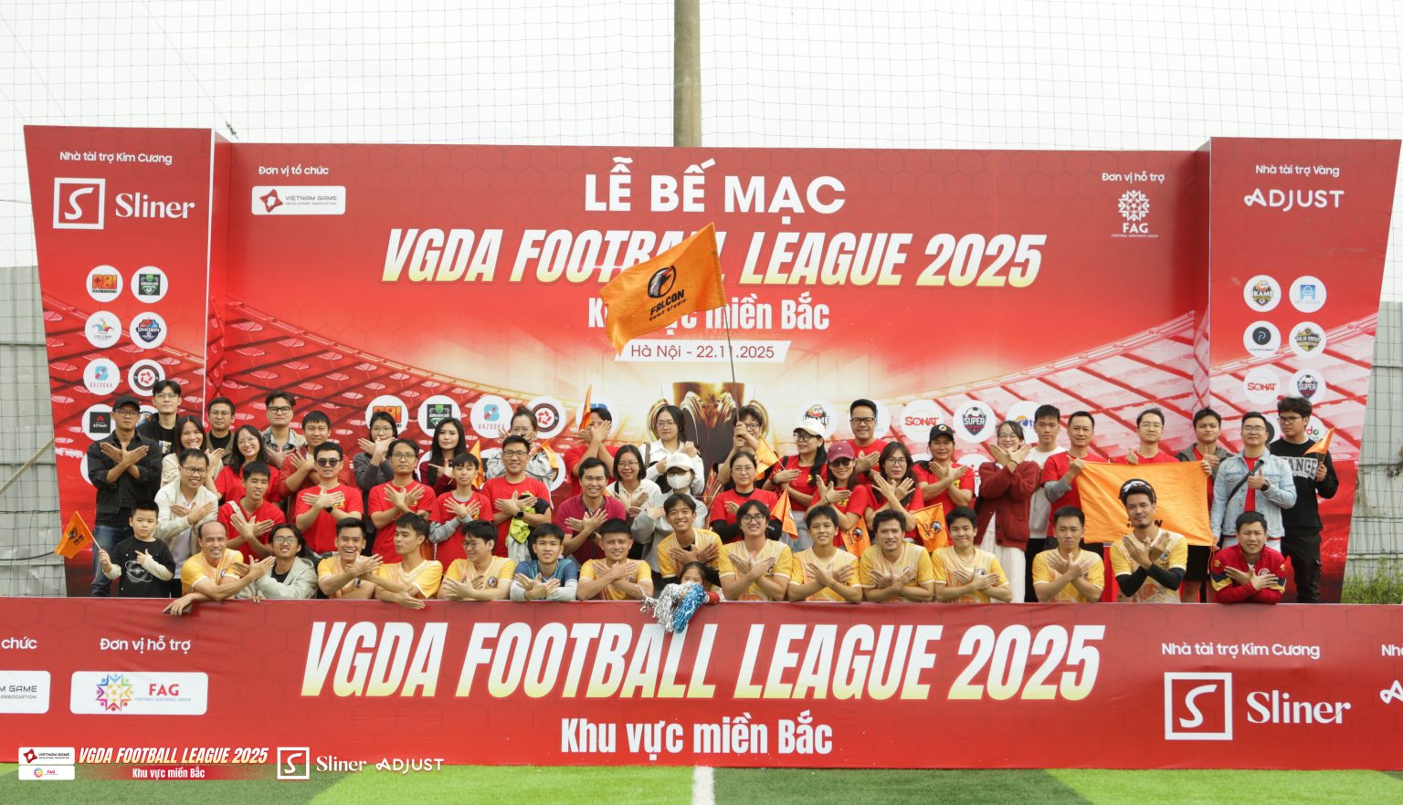 Falcon Game Studio Crowned Champion of the VGDA Football Tournament ...